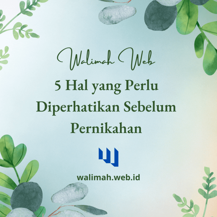 4 Hal Penting Yang Harus Diperhatikan Sebelum Menikah Undang Cc
